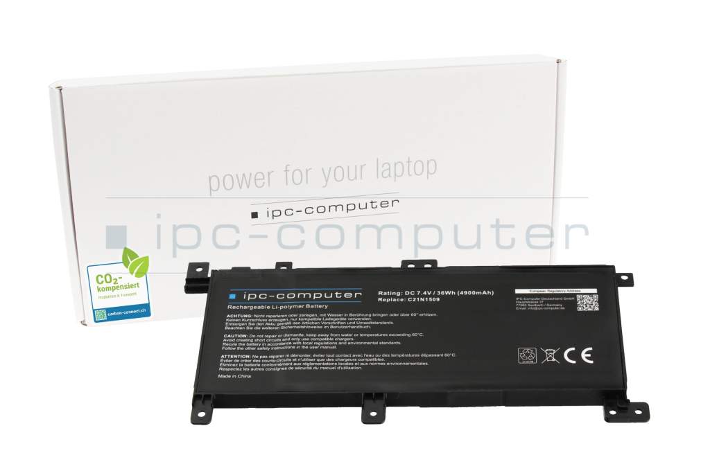 Asus R558UR Replacement Akku 34Wh - ipc-computer.de