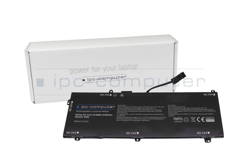 HP ZBook 15 G3 Replacement Akku 63,08Wh - ipc-computer.de