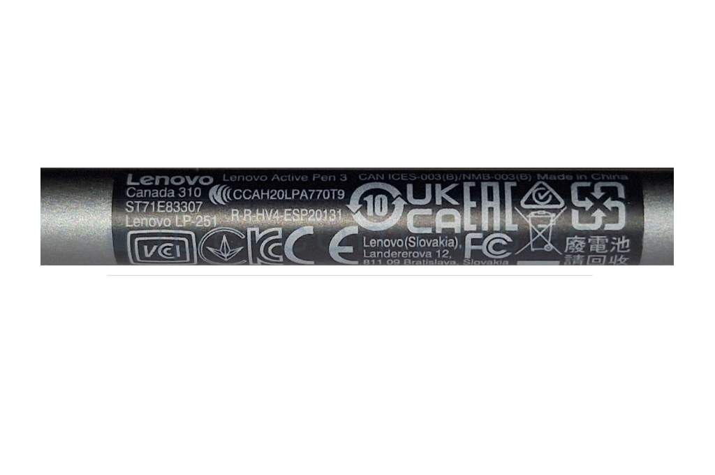 Lenovo ThinkPad X1 Tablet Gen 3 (20KJ/20KK) Original Stylus Pen - ipc ...