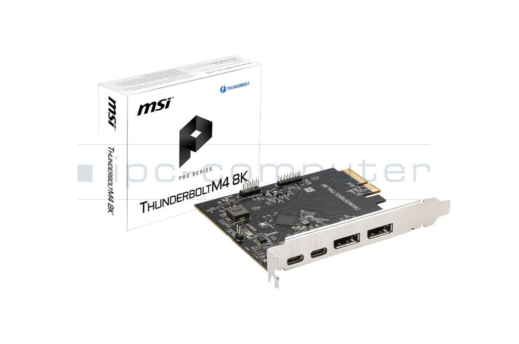 MSI 914-4463-002 MSI Thunderbolt M4 8K PCIe Expansion Card - ipc-computer.de