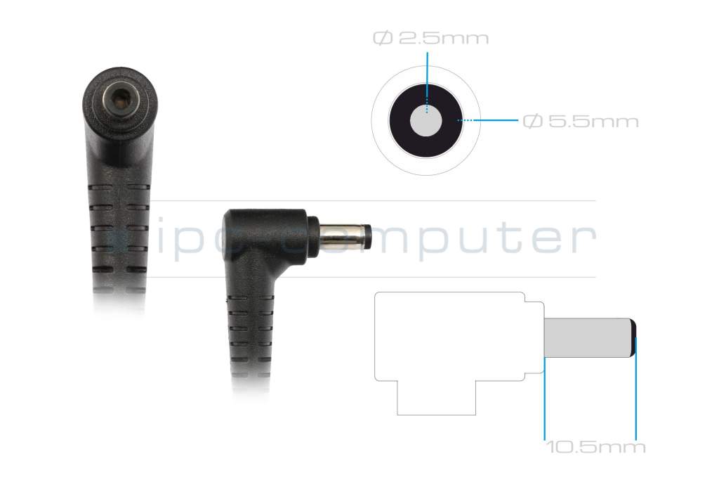 Sager Notebook NP6271C-S (NP70RNC1) Netzteil 150,0 Watt - ipc-computer.de