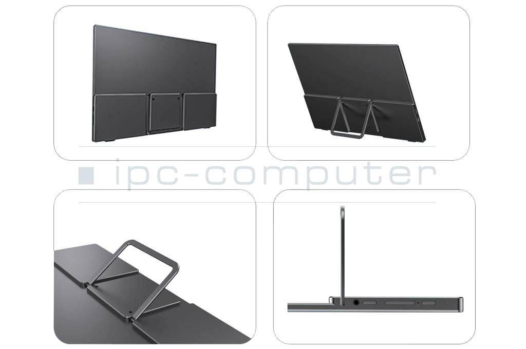 portabler Monitor 15.6 FHD USB-C/HDMI für Asus ZenBook Pro 14 UX6404VV ...